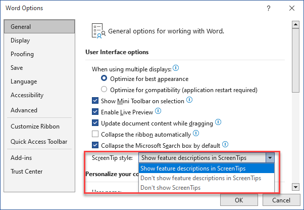 Getting Started in Word